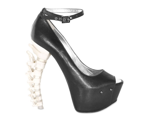 popflashion: DSquared2 Skeleton Heels