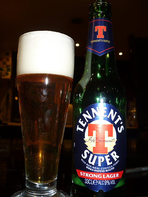 La mandanga del Perillán: Tennent's Super, una bomba de birra
