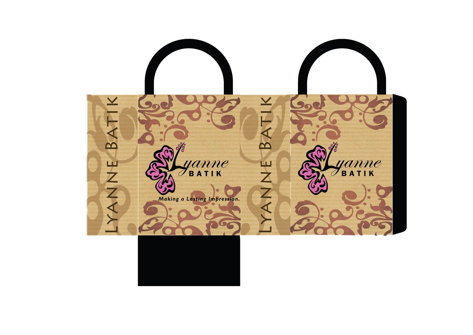 Adylla's portfolio: Lyanne's Batik company