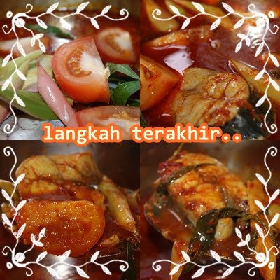 The Writer's CooKING!: ASAM PEDAS IKAN TENGGIRI BUNGA KANTAN DAN DAUN KESUM