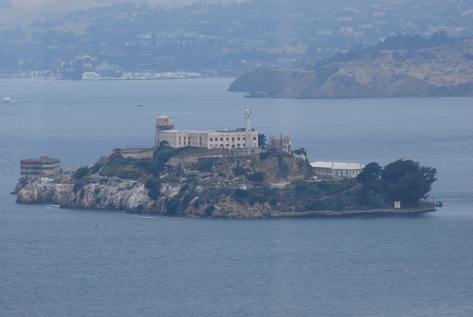 A woman's right to shoes: Alcatraz Island