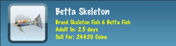 Tapfish 101: Betta Skeleton