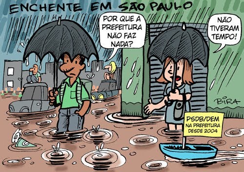 Boteko Vermelho: Uma enchente anunciada na Marginal Tietê e a piada de ...