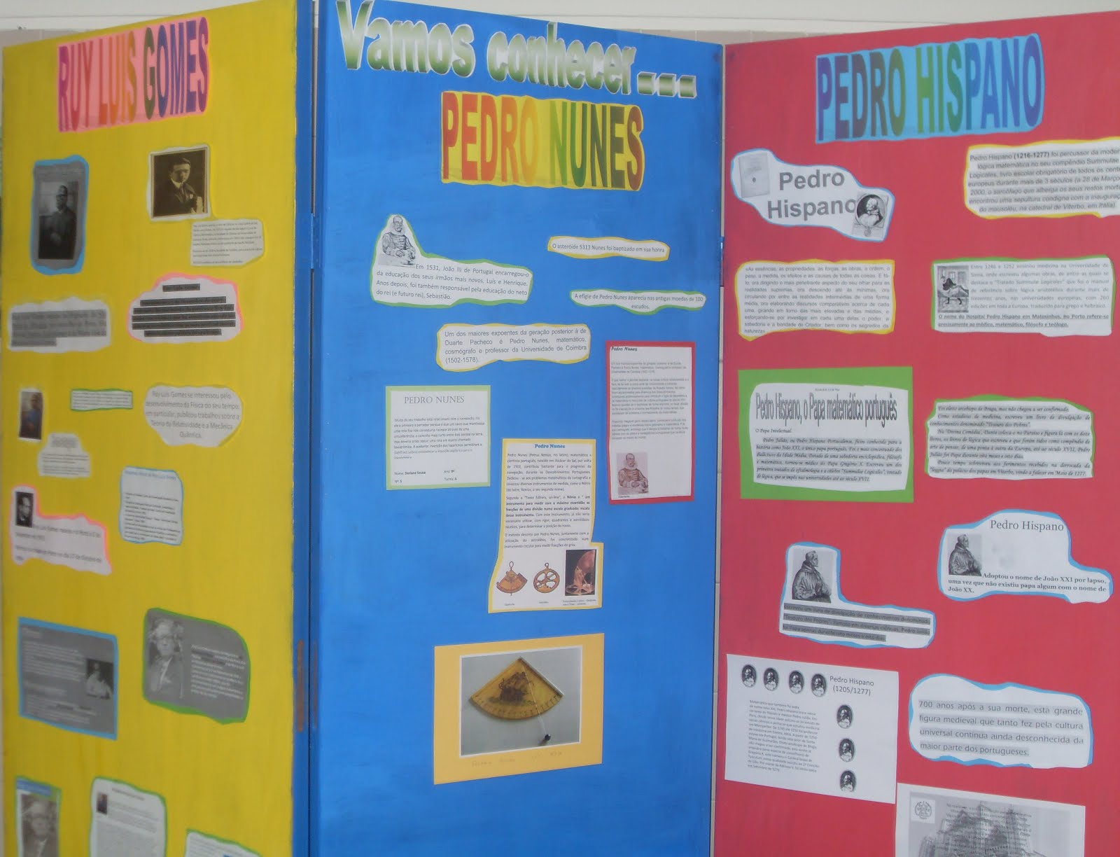 Matemática3G: «Biombo da Matemática» com rostos portugueses…