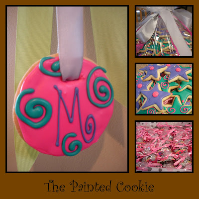 The Painted Cookie: MALLIE WILBANKS GYMNASTICS MEDAL COOKIES