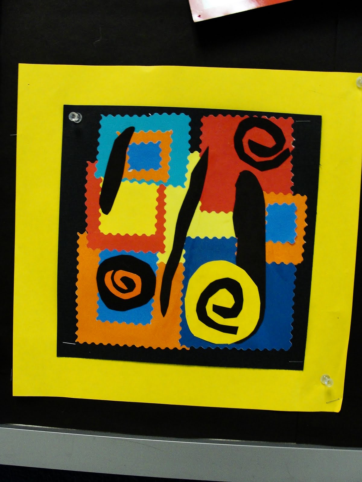 Da Vinci's Wings: 5th Grade Collages Using Movement, Repetition and ...