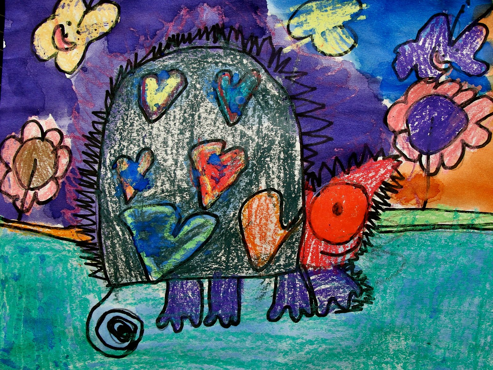 Da Vinci's Wings: Preppy & Kindergarten Chameleons