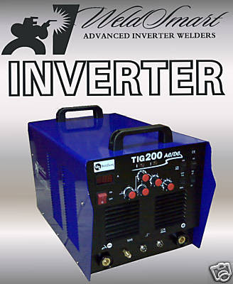 Welders Central: Tig 200 Amp Ac Dc & MMA Aluminium Inverter Welder New