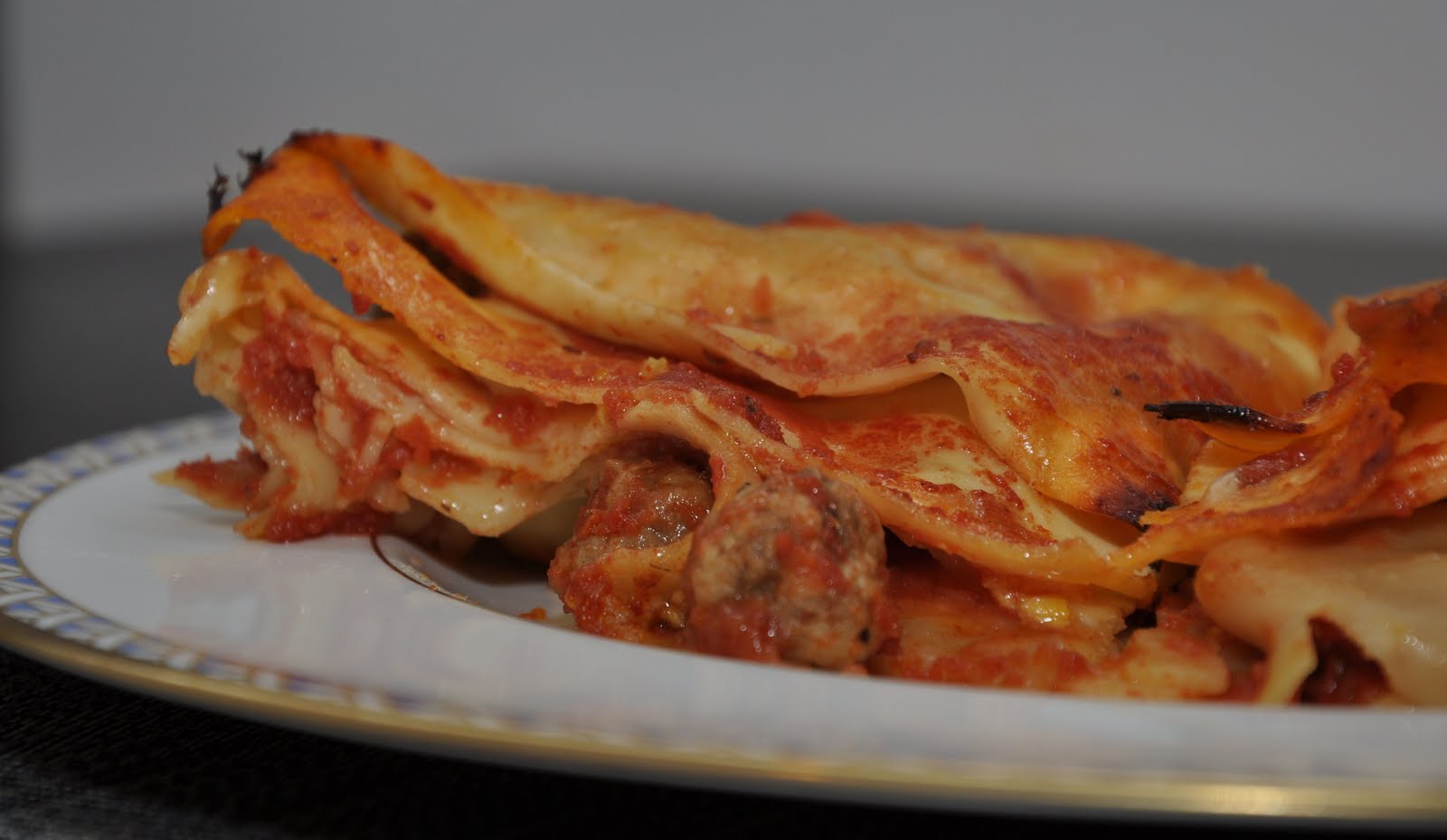 Lasagne alla calabrese, o sagna china - Peperoni e Patate
