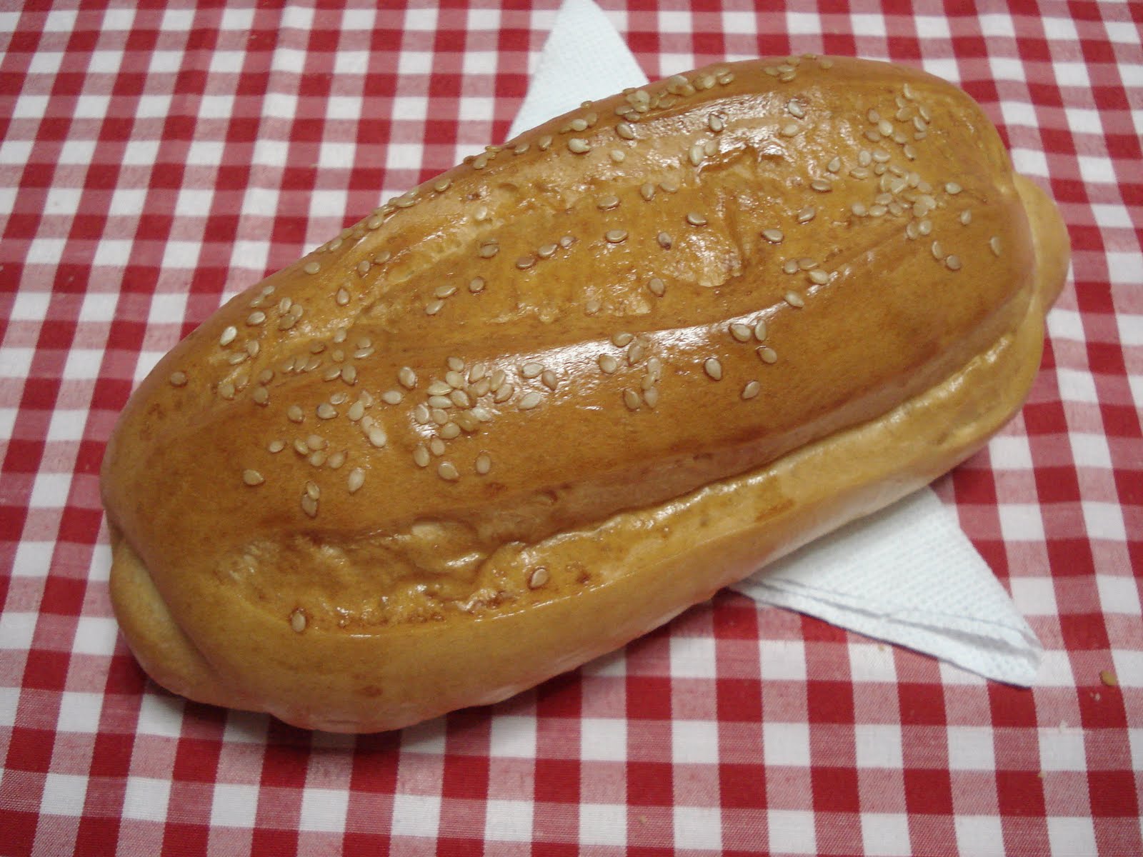 Panena: Pan Aliñado con Ajonjolí