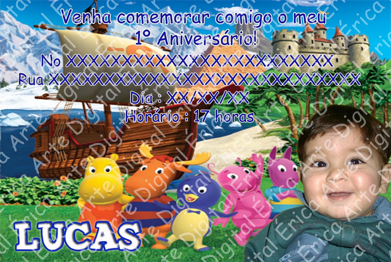 Érica Arte Digital: Convites