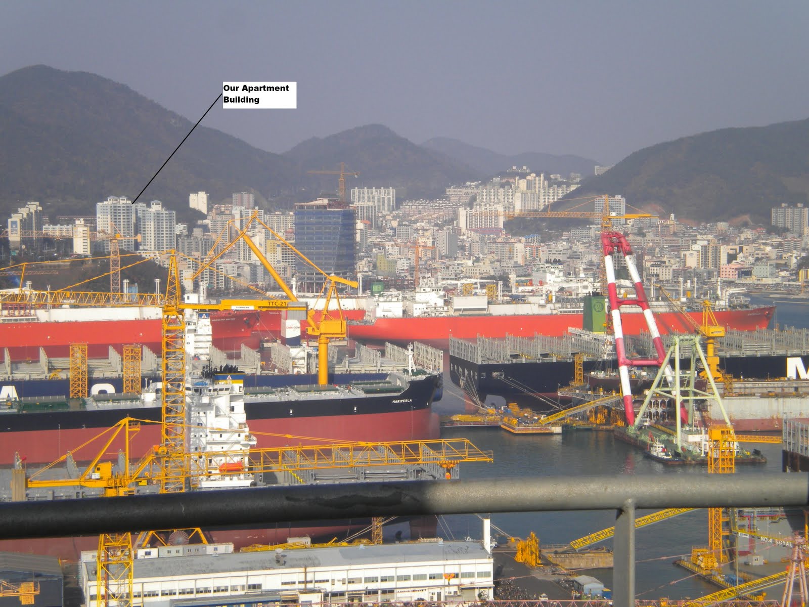 Our Great Adventure- Korean style: Okpo from above