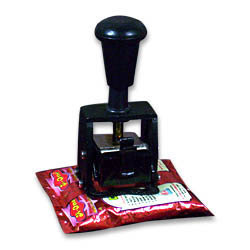 TRU MARK ENTERPRISES: Hand held universal coder (stamp system)