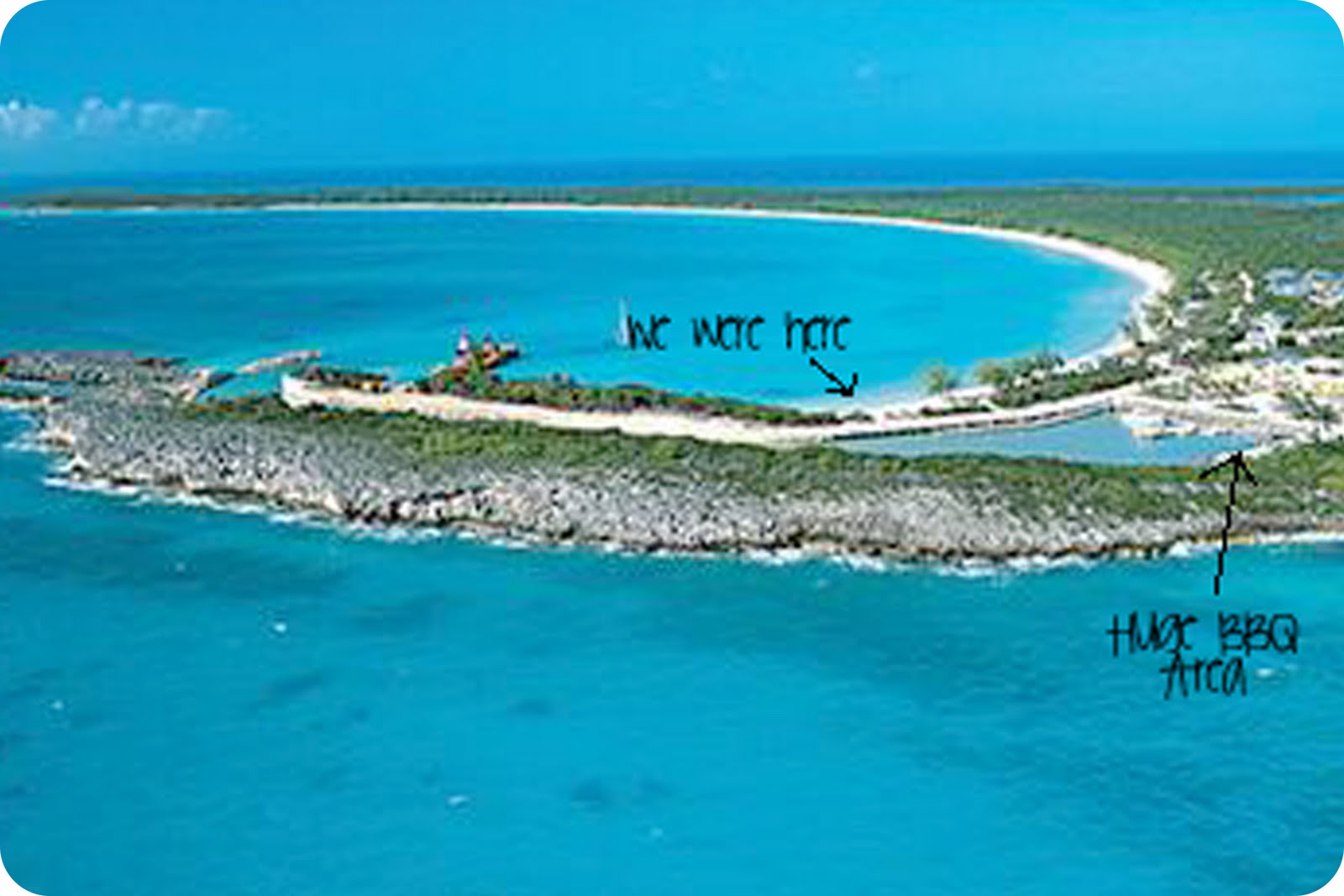 Miss Priss Morgan: Half Moon Cay, Bahamas