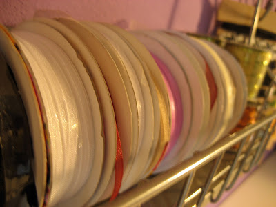 CRAFTY STORAGE: Ribbon Storage