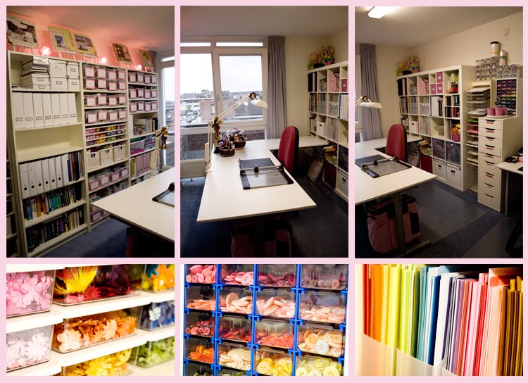 CRAFTY STORAGE: Karin's Scraproom