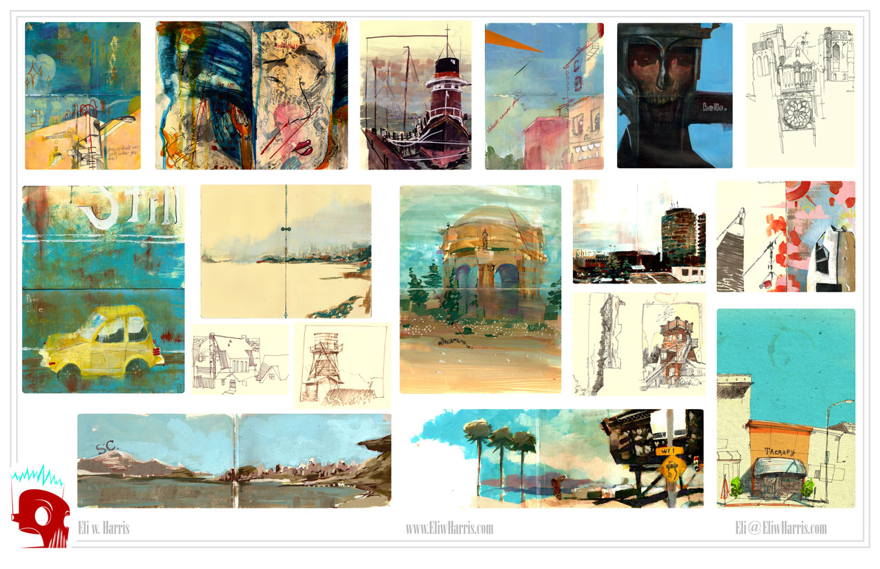 Banal Obsession: Visual Development Portfolio in Progress