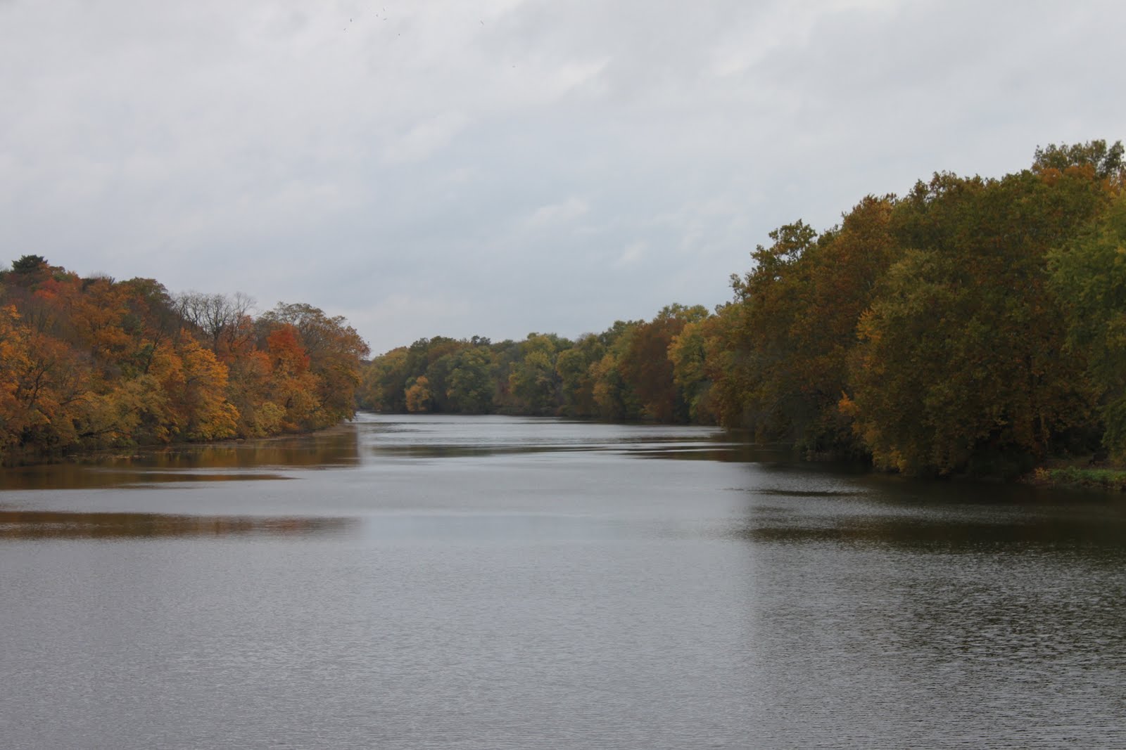 Water Research & News: Beautiful Fall on Raritan River (near my office)