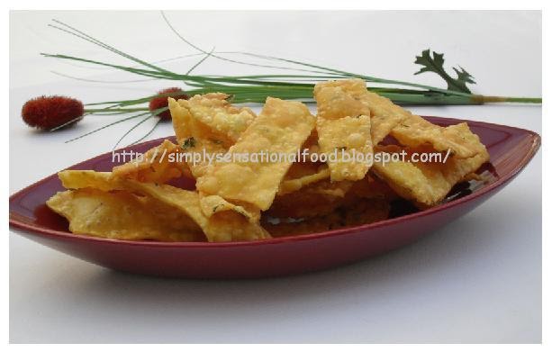 Fafda ( crispy savory snack) | simply.food