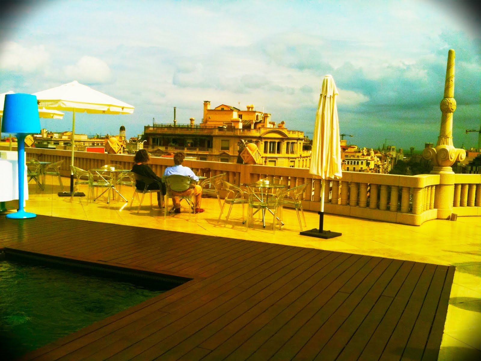 Mundo Mojito: Casa Fuster. Terraza Blue View