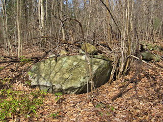 Rock Piles: Rock piles and headwaters of Mulpus Brook, Lunenburg, MA