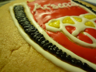 Baking at Home: Arsenal Cookies