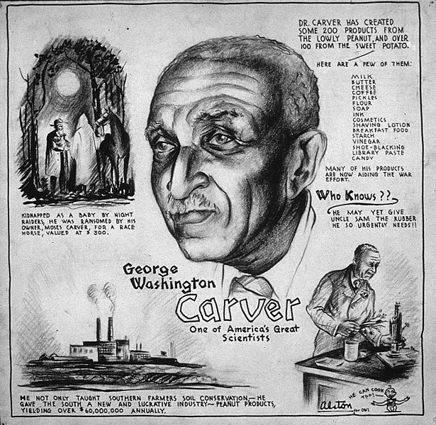 George Washington Carver: Scientist and Inventor ~ info of artist biography