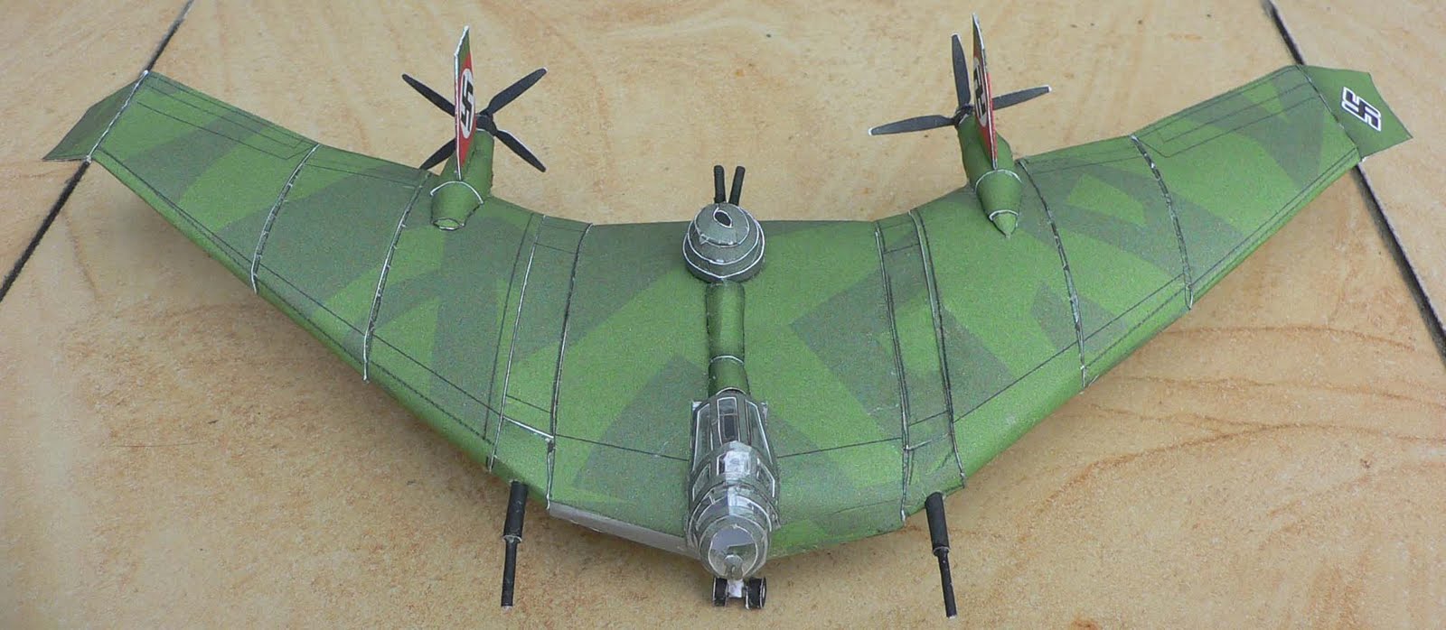 paperhobby: BV-38 Flying Wing 1:72