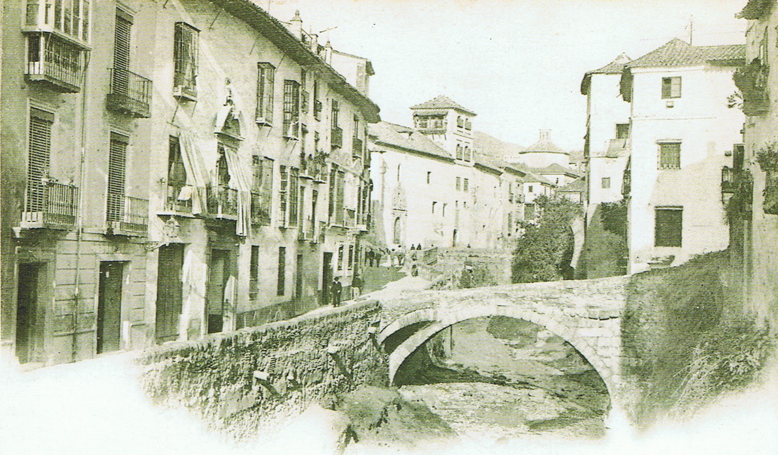 Un paseo por nuestra Granada antigua: PASEO DE LOS TRISTES Y ACERA DEL ...