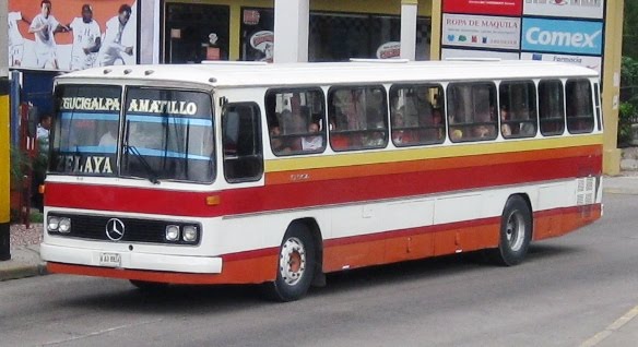 BUSES DE HONDURAS-HONDUBUS: BUSES QUE PASAN POR EL AEROPUERTO (1)