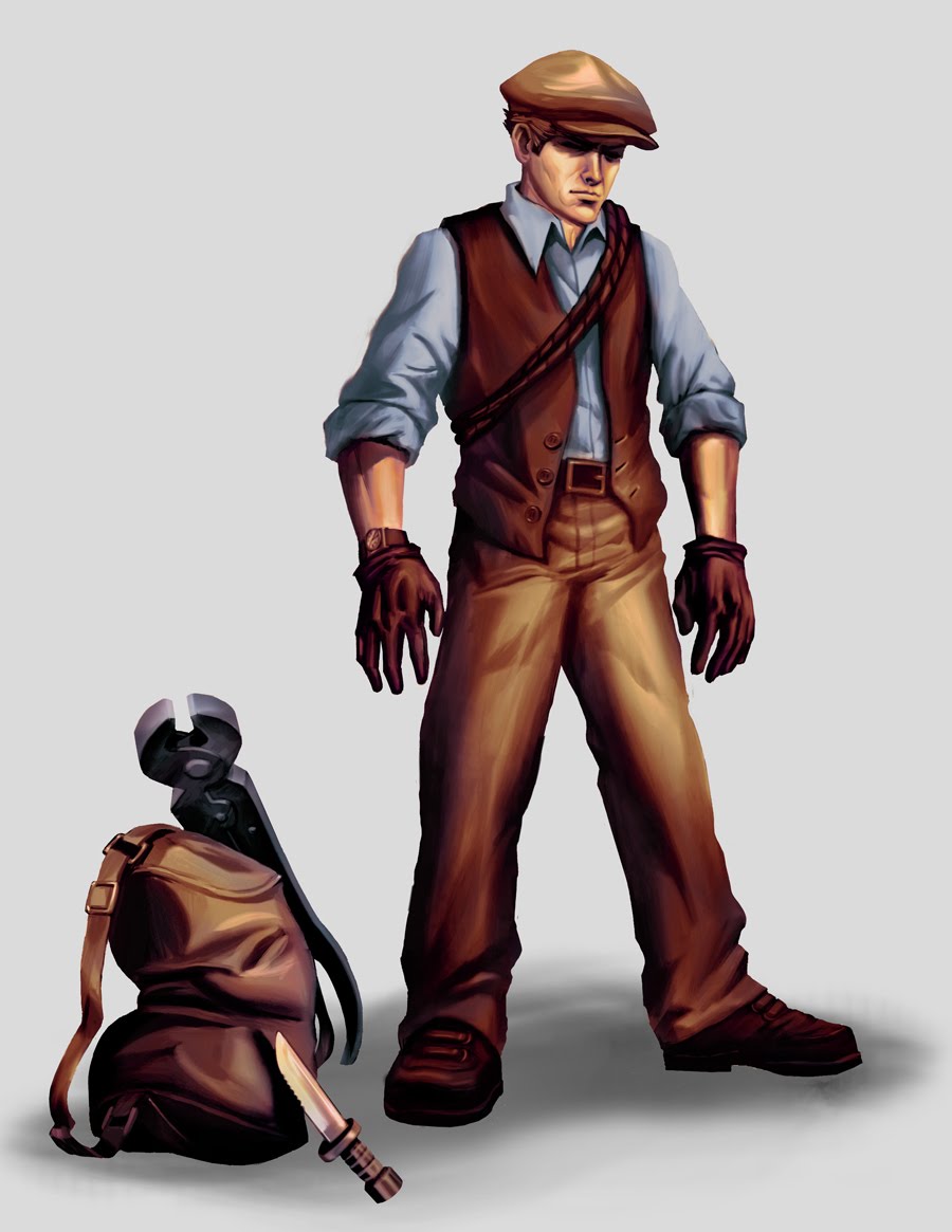 Concept Design of a Thief or Burglar