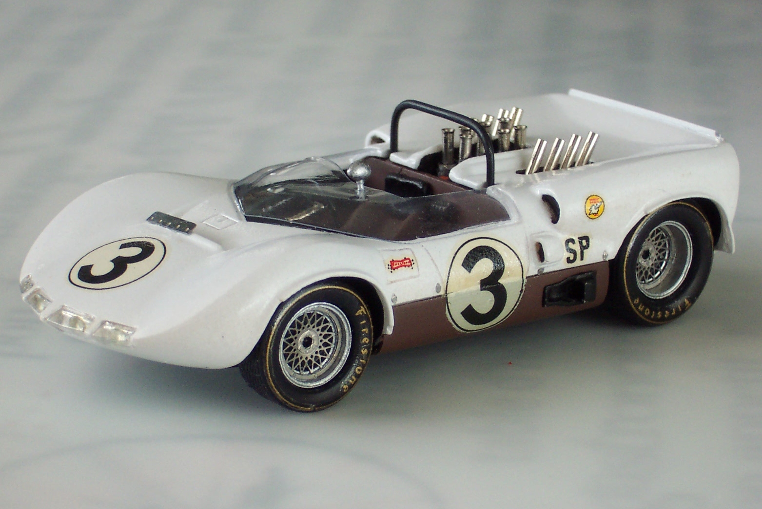 1/43 Chaparral Models: Chaparral 2A s/n: 001