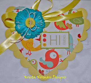 Bitten by the Bug 2: Wild Card...Heart card challenge