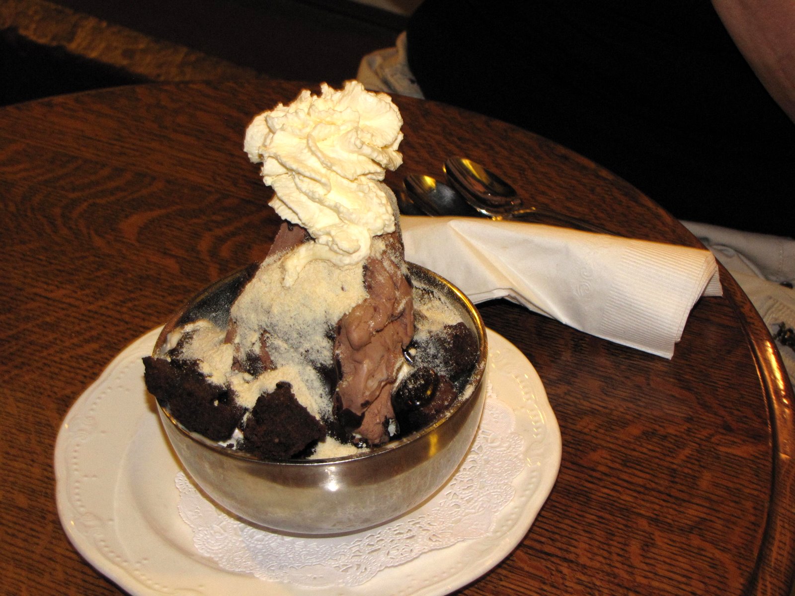 TheHowserHouse: My toooo big dish of ice cream and their huge ice cream ...