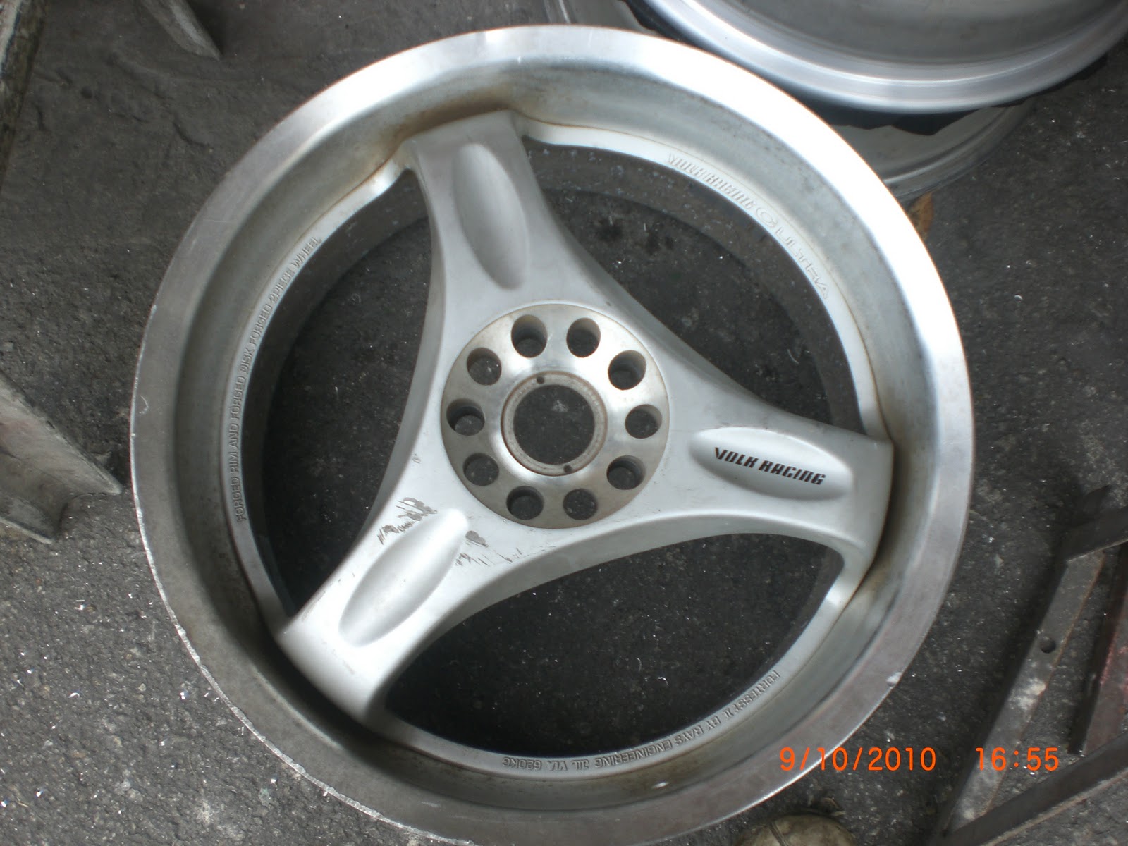MIE CLASSIC AUTOPART: RIM VOLK SEPENDER TRI SPOKE 17