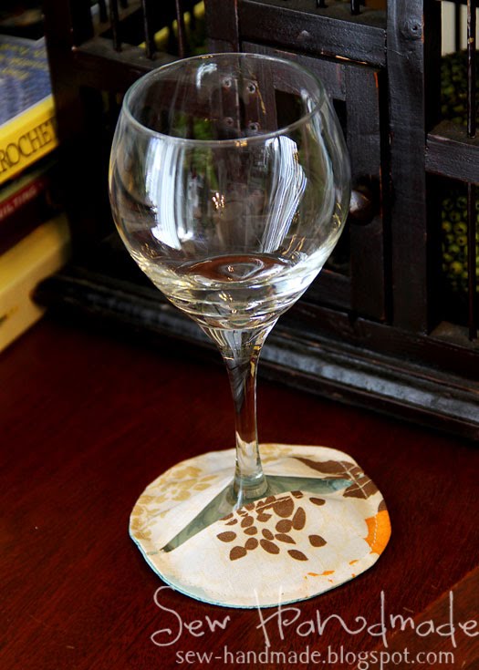 Sew Handmade: Wine Coasters {A Tutorial}