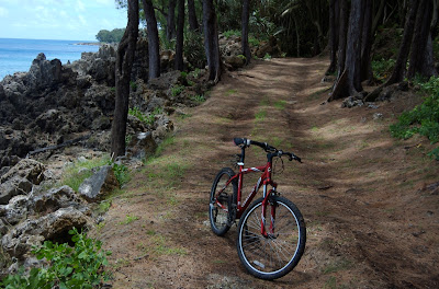 Tim's Palau Travel Journal: Biking Angaur