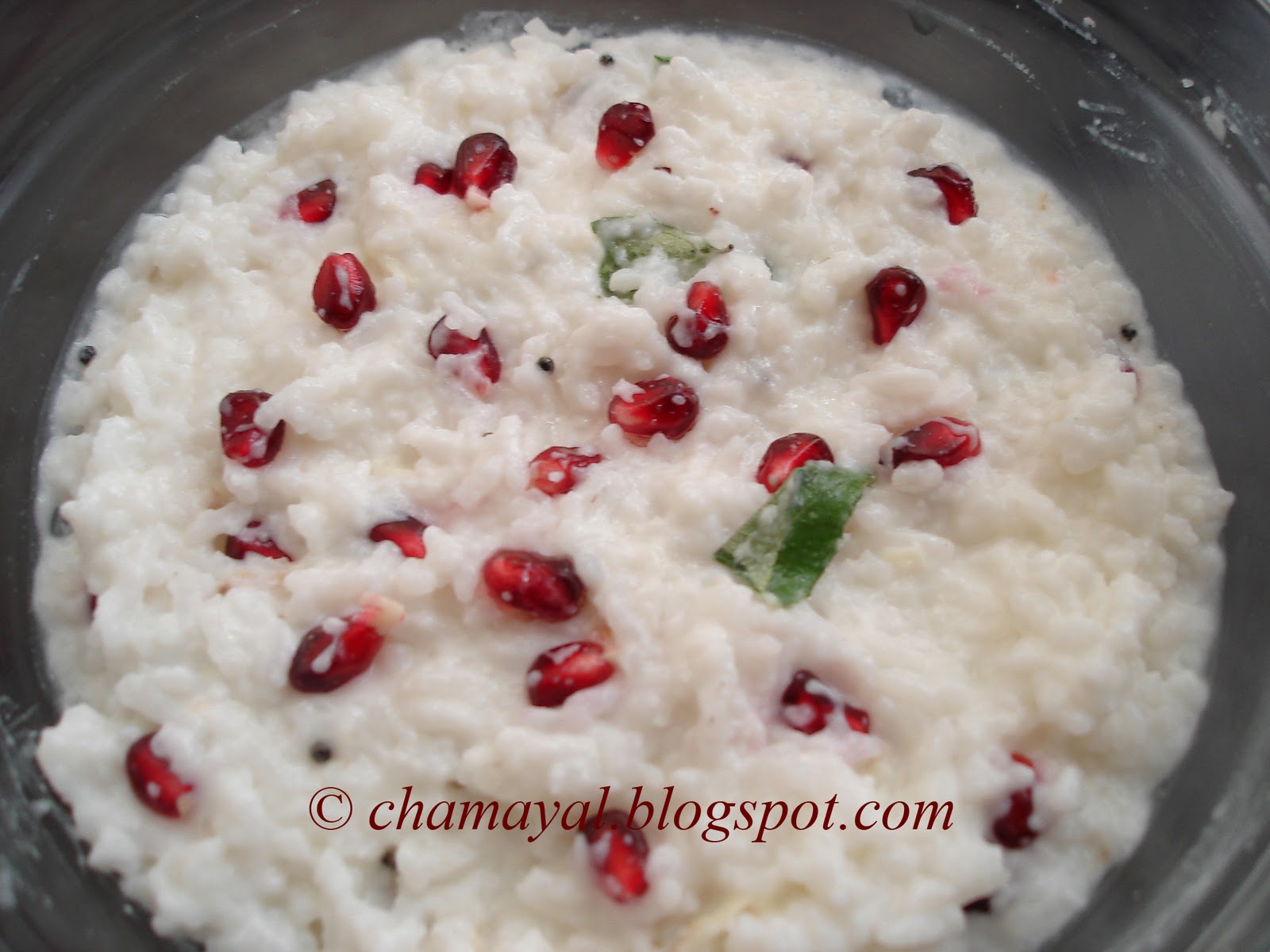 Chamayal- The veggie food spot: Thayir Sadam (Curd Rice/ Yoghurt Rice)