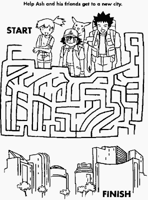 POKEMON ACTIVITY SHEETS