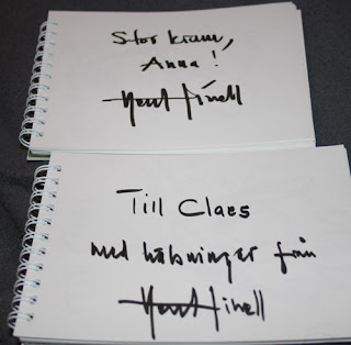 Samaras tankar: Kent Finell och Ebbot Lundberg