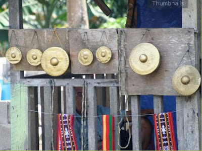 LUKISAN & GAMBAR RUNGUS: PESTA GONG RUNGUS