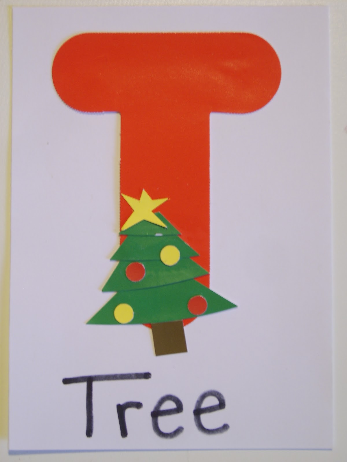 Little Family Fun: T is for TREE