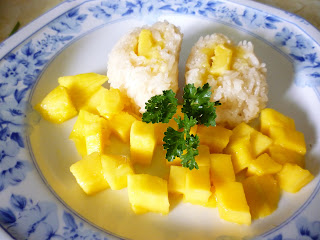 PinoyAmericanFavoriteRecipes: #165_Sushi Style Biko with Mango Custard ...