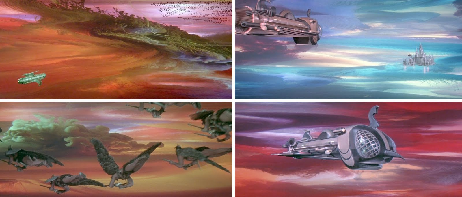 The Single-Minded Movie Blog: Old School Effects: The Cloud Tank