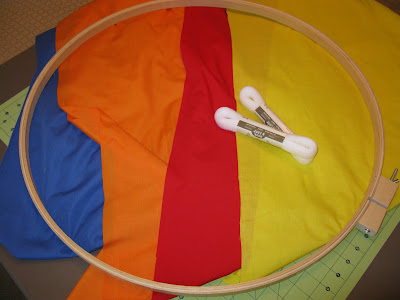 Real Life, One Day at a Time: making a circus tent...