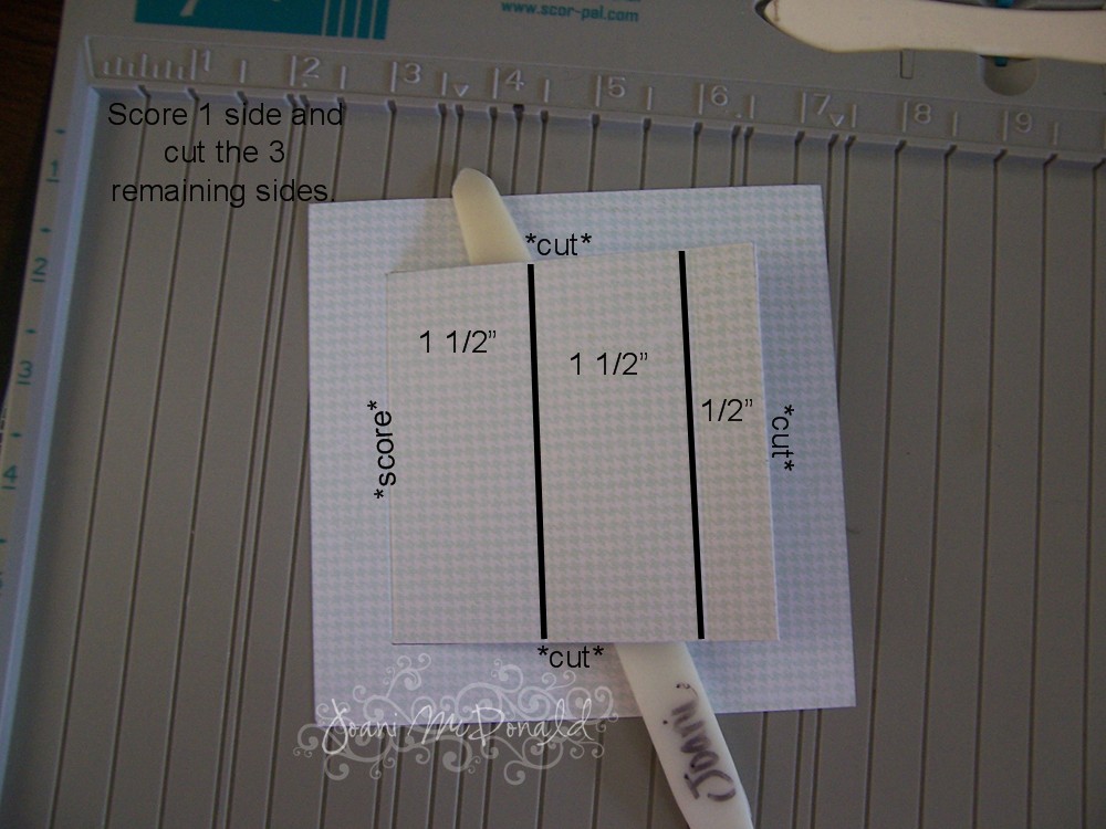 Cards Made By Hand: T Slide Tutorial