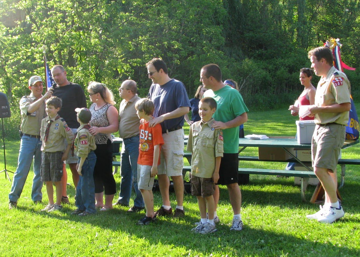 I'll Treasure This: Our Cub Scouts graduated...