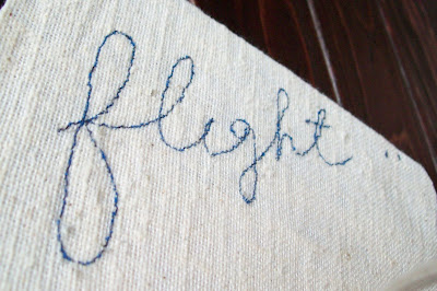 Running With Scissors: Thread Drawings + Journal