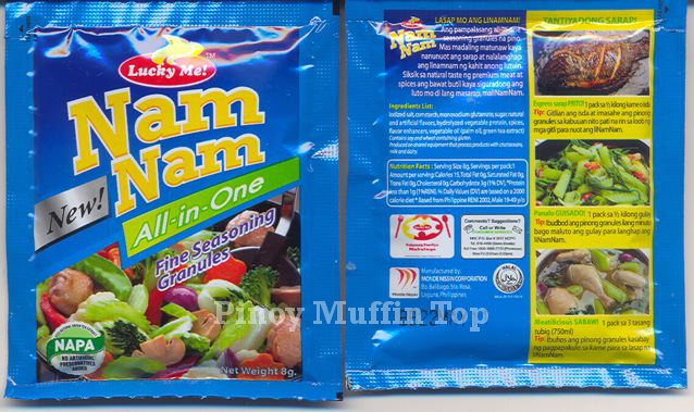 (new) Lucky Me! Nam Nam ( Pinoy Muffin Top - The Pleasure of Eating )