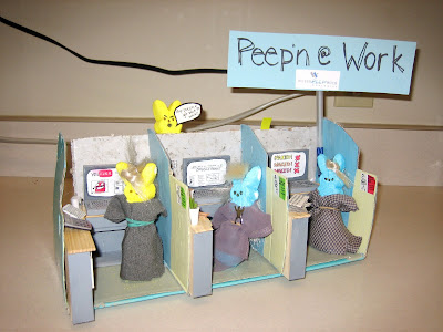 PEEPS Diorama Contest: PEEP'n @ Work